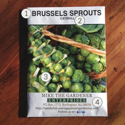 Your Guide to Reading and Understanding a Seed Packet