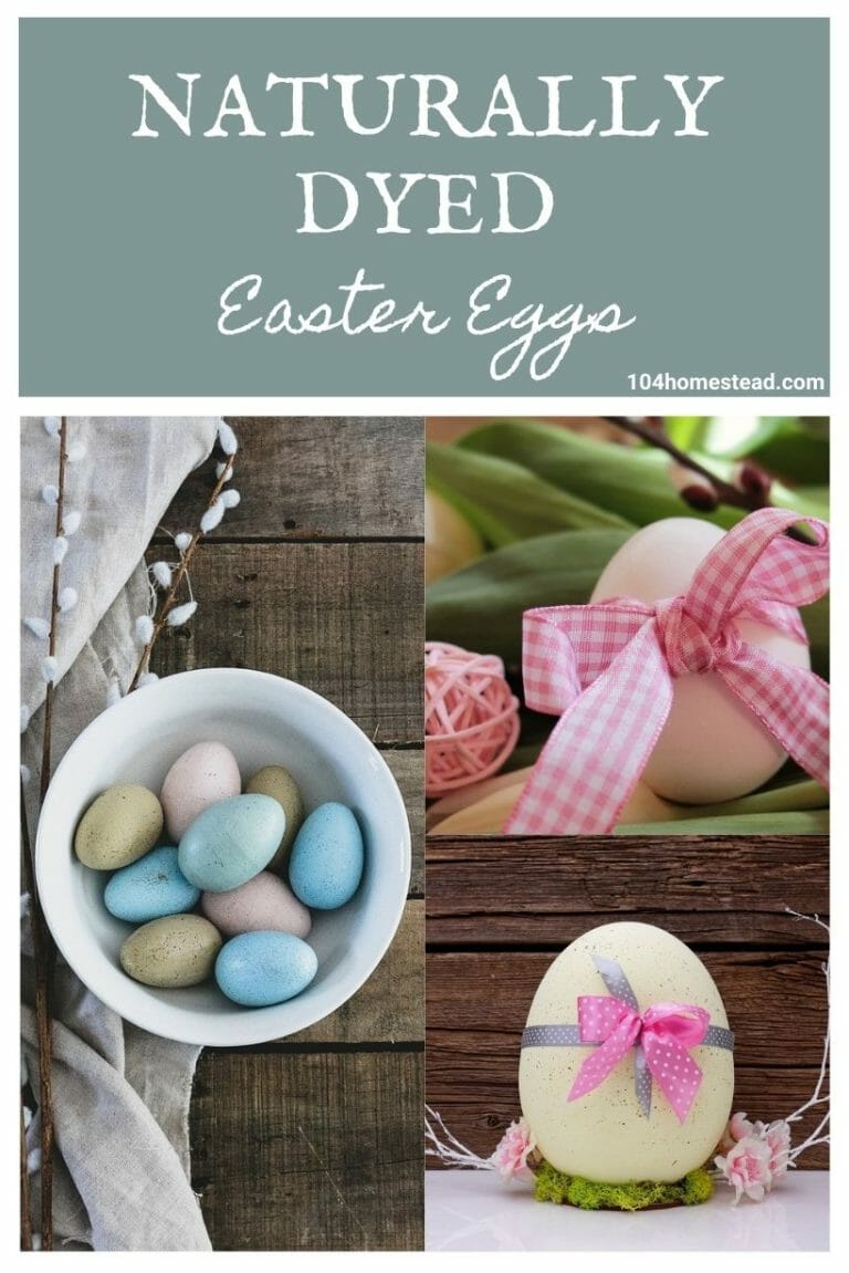 Making Natural Easter Egg Dyes in a Variety of Colors