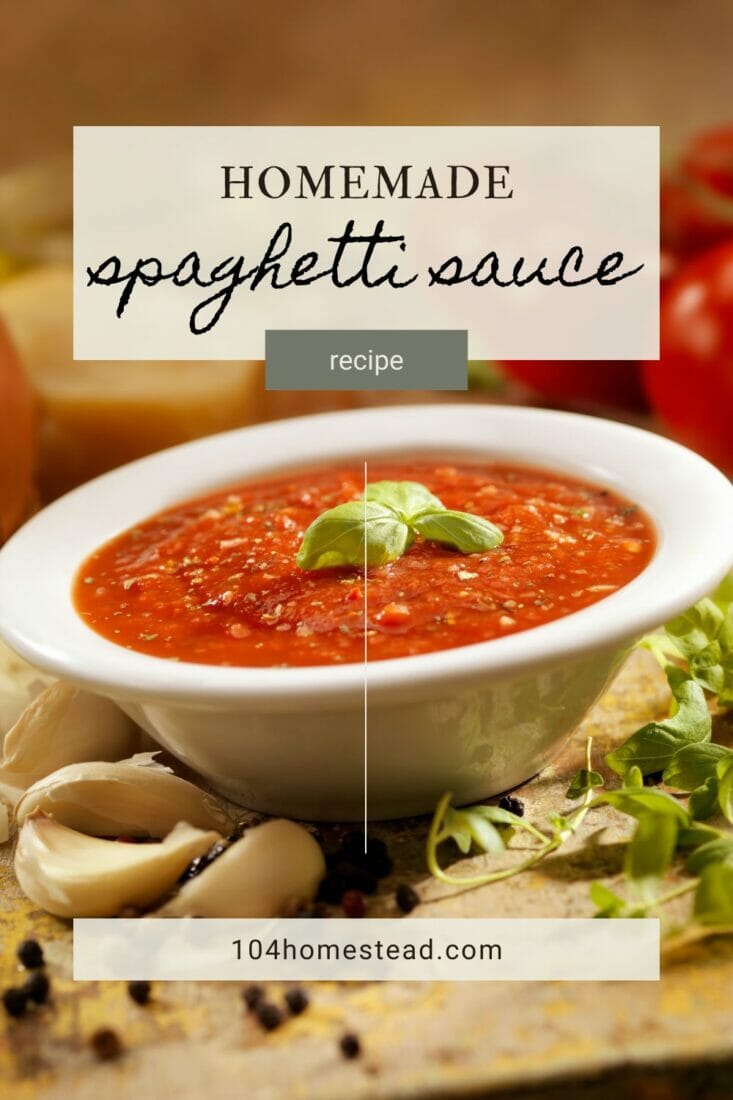 How To Make Homemade Spaghetti Sauce From Scratch