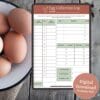 Egg Collection Log & Profit Tracker