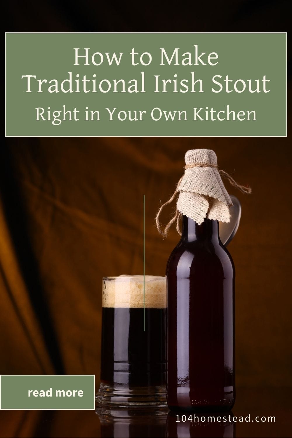 Brew Your Own Creamy Irish Stout at Home